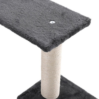4 Tier Cat Tower Floor to Ceiling Cat Tree Climbing Tree Tall Kitty ...