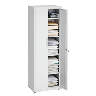 4-Tier Filing Cabinet, Multi-Purpose Cabinet, Steel Storage Cabinet ...