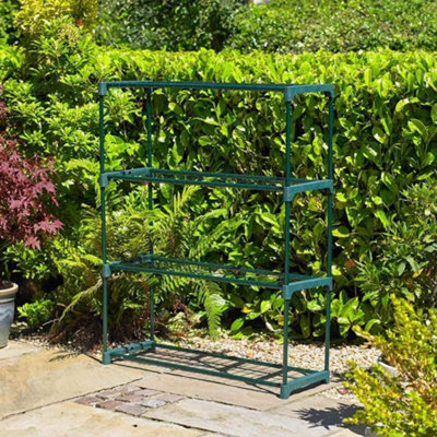 4 Tier Plant Decor Rack - Display Shelving Unit - Multi Purpose ...