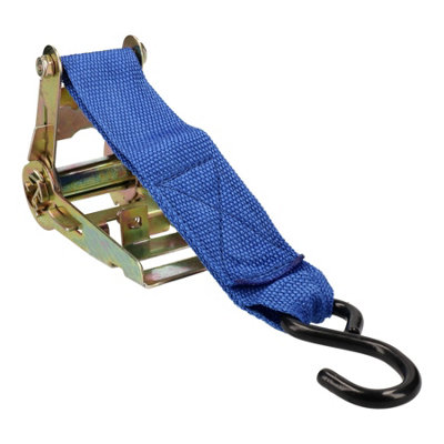 4 Trailer Car Recovery Trailer Ratchet Lashing Tie Down Strap 750kgs ...