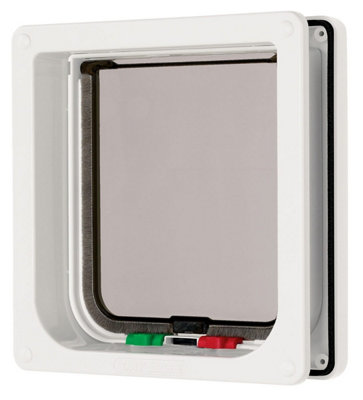 4 Way Locking Flap & Liner White 16.5x17.4cm