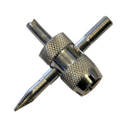4 Way Tyre Valve Repair Tool Core Remover & Reamer