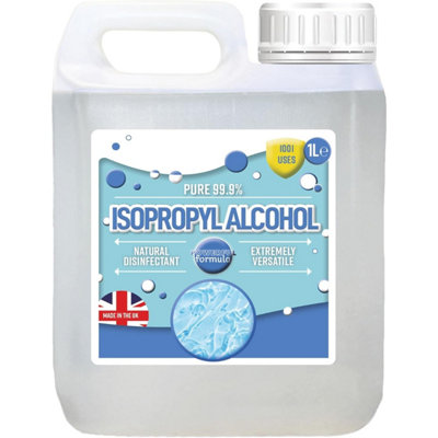 4 x 1 Litre IPA Strong Isopropyl Disinfectant Perfect For Cleaning ...