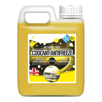 4 x 1L Antifreeze Coolant Protects Engines From Over Heating Ready To ...