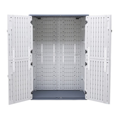 4 x 2ft Outdoor Resin Large Storage Shed Garden Storage Tool Shed ...