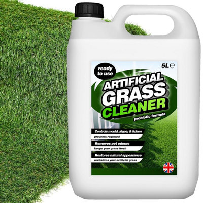 4 x 5L Artificial Grass Cleaner & Disinfectant Ready To Use