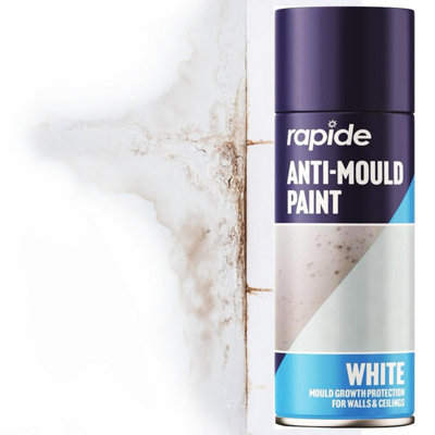 4 x Anti Mould Spray 400ml Lasting Protection For Indoor Use Matt White