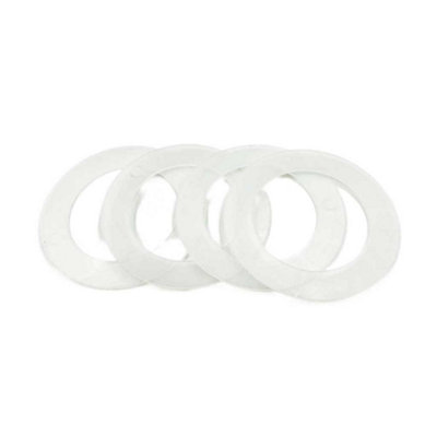 4 x Bath Waste Washer 1 1/2" Replacement Plastic