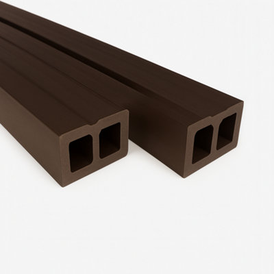 4 x Composite Decking Battens 2.2m Weather-Resistant, Rot-Proof, Eco ...