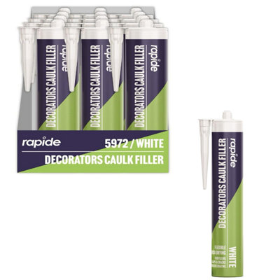 4 x Easy To Apply Multi Use Caulk Gap & Crack Filler Sealant
