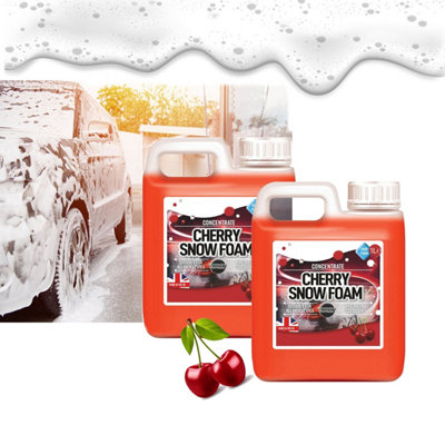 4 x Easy To Use 1L Super Thick Cherry Extremely Powerful Pre Wash Solution