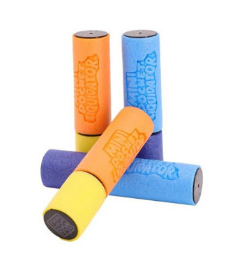 4 x Mini Foam Water Gun Shooter Pump Action Max Liquidator Hydro Blaster