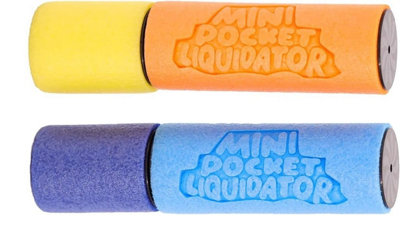 4 x Mini Foam Water Gun Shooter Pump Action Max Liquidator Hydro Blaster