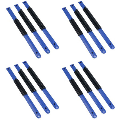 4 x Mixed Drive Socket Storage Plastic Holder Organiser Rails 1/4in 3 ...