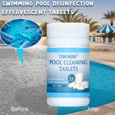 4 x Pool Cleaning Chlorine Tablets, Magic Swimming Pool, Spa, Treatment