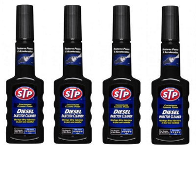 4 x STP 200ml Diesel Injector Cleaner Fuel System Cleaner Additive ...