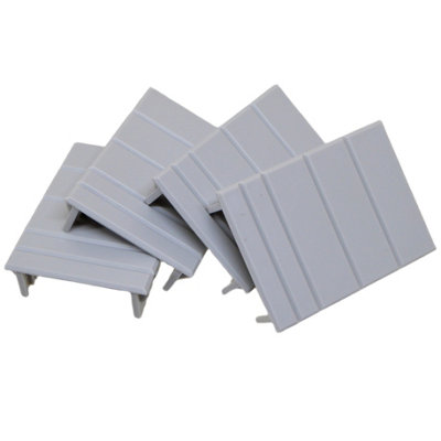 4 x Strips of Consumer Unit Blanks Blanking Plate Cover for Fuse Box Board