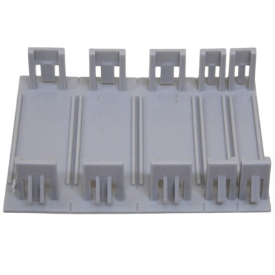 4 x Strips of Consumer Unit Blanks Blanking Plate Cover for Fuse Box Board