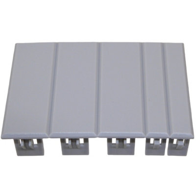 4 x Strips of Consumer Unit Blanks Blanking Plate Cover for Fuse Box Board