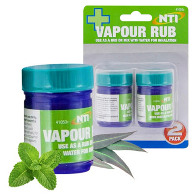 4 X Vapour Rub Cold Cough Congestion Relief Headache Eucalyptus Menthol ...