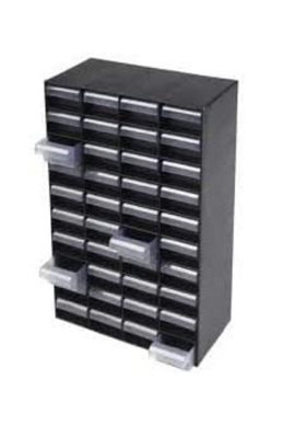 40 DRAWER CABINET HOME GARAGE NAIL SCREW CRAFT BITS ORGANISER UNIT