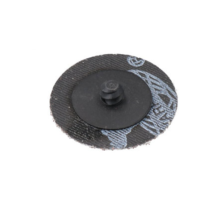 40 GRIT 50MM COARSE QUICK CHANGE SANDING DISCS RUST REMOVAL DEBURRING 50PC