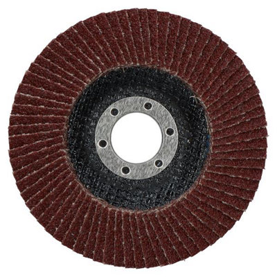 40 Grit Flap Discs Sanding Grinding Rust Removing For 4-1/2" Angle ...