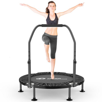 40 inch Folding Trampoline,Rebounder Trampoline for Outdoor Fitness Body Exercise