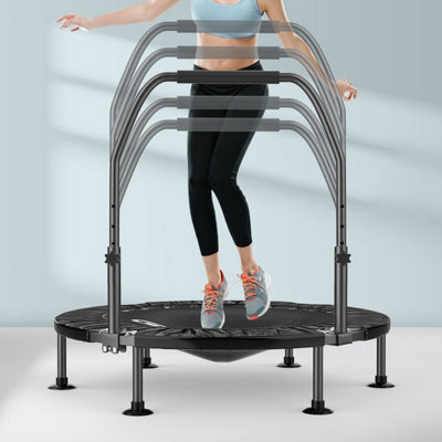 40 inch Folding Trampoline,Rebounder Trampoline for Outdoor Fitness Body Exercise