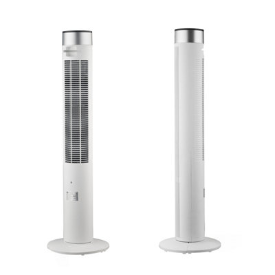 40-inch Oscillating Tower Fan with Timer, Sleep Mode and Remote Control