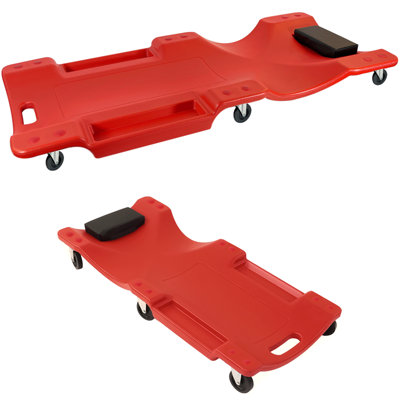 40-Inch Professional Rolling Mechanics Creeper Under Car Crawler Board ...