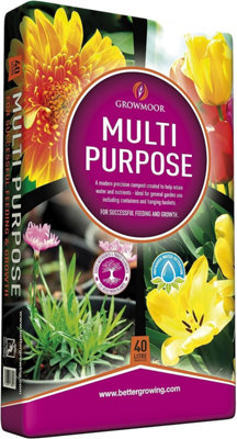 40 Litre, Multi-Purpose Compost, Water Retaining Formula