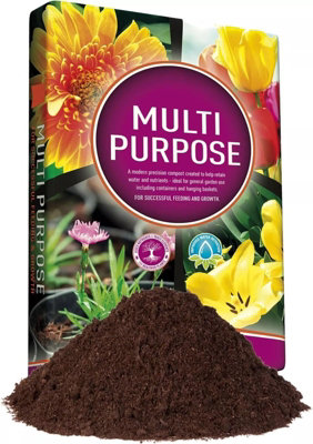 40 Litre, Multi-Purpose Compost, Water Retaining Formula