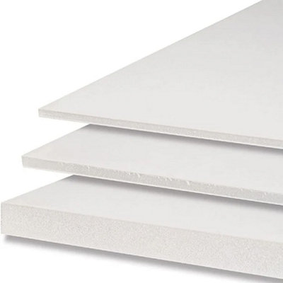 40 Sheets of 1000x500x25mm Polystyrene Expanded White Rigid Insulation ...