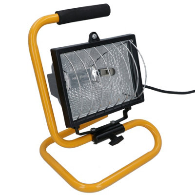 400 Watt Portable Halogen Lamp Light Garage Work Light Indoor Outdoor