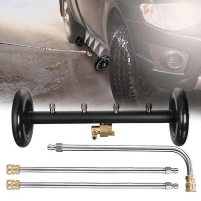 4000 PSI Pressure Washer Undercarriage Cleaner & Water Broom Car ...