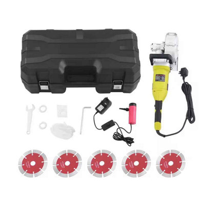 4000W Electric Wall Chaser Slotting Machine for Steel and Concrete 220V