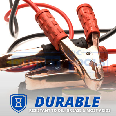 400amp Jump 2.5M Leads Booster Cables Car Battery Starter Heavy Duty