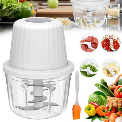 400ML Mini Food Chopper Blender Processor for Nut Vegetable Fruit Food ...