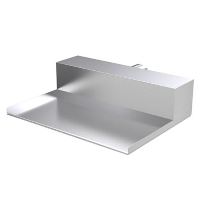 400mm Gravity Fed Water Blade 300mm Spout - 4in Inlet