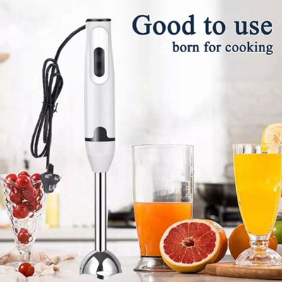 400W HAND BLENDER ELECTRIC STICK BLENDER CURRY PUREE FOOD MIXER ...