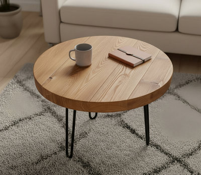 40cm OLVA Round Chunky Coffee Table