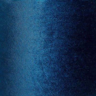 40cm Royal Blue Velvet Cylinder Lampshade Floor Table Lamps