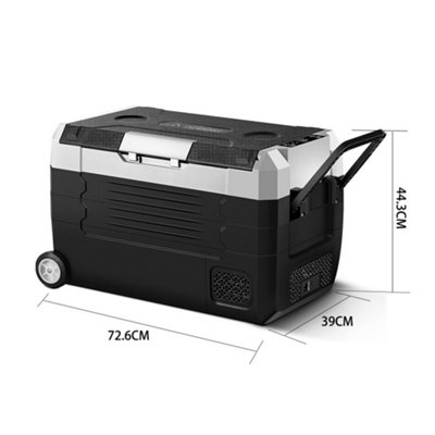 40L Compressor Car Refrigerator with APP Control in White&Black