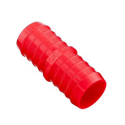 40mm Plastic Hose Connector Red Barbed Hose Connector for Garden Hoses ...