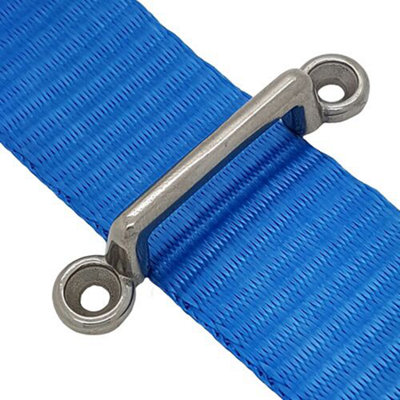 40mm Stainless Steel Webbing Bridge Strap W/ Screws Suits Up To 40mm ...