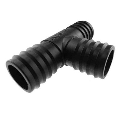40mm tee connectors/adaptor for corrugated flexible pond pump/filter ...
