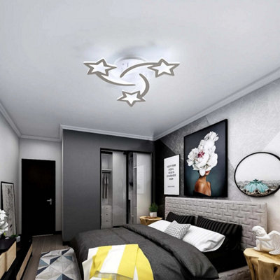 40w Modern LED Ceiling Light 3-Lights Chandelier Livin gRoom Pendant ...