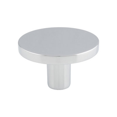 41mm Polished Chrome Round Circular Knob Pull