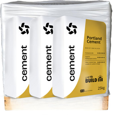 42.5N Multi Purpose Portland Cement Half Pallet x28 Bags by Laeto Build It